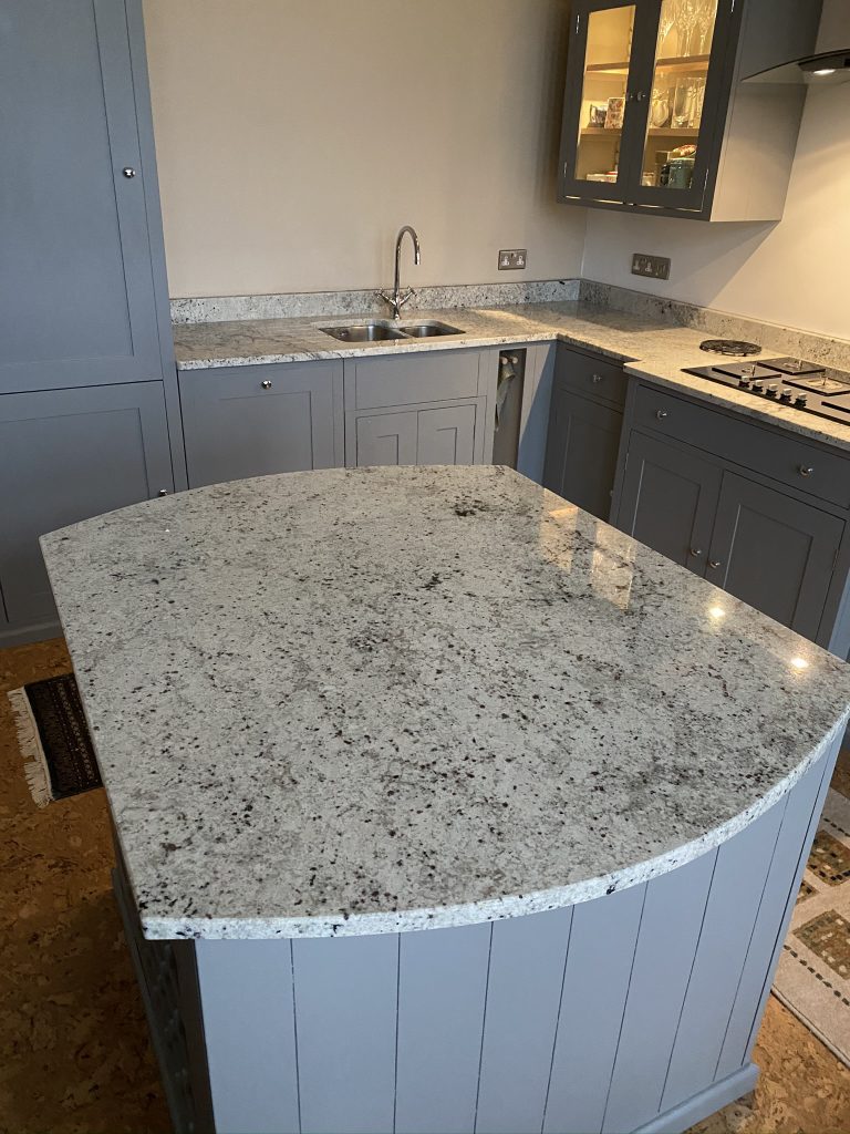 Sensa Colonial White - Ayr - Quartz Kitchen Worktops